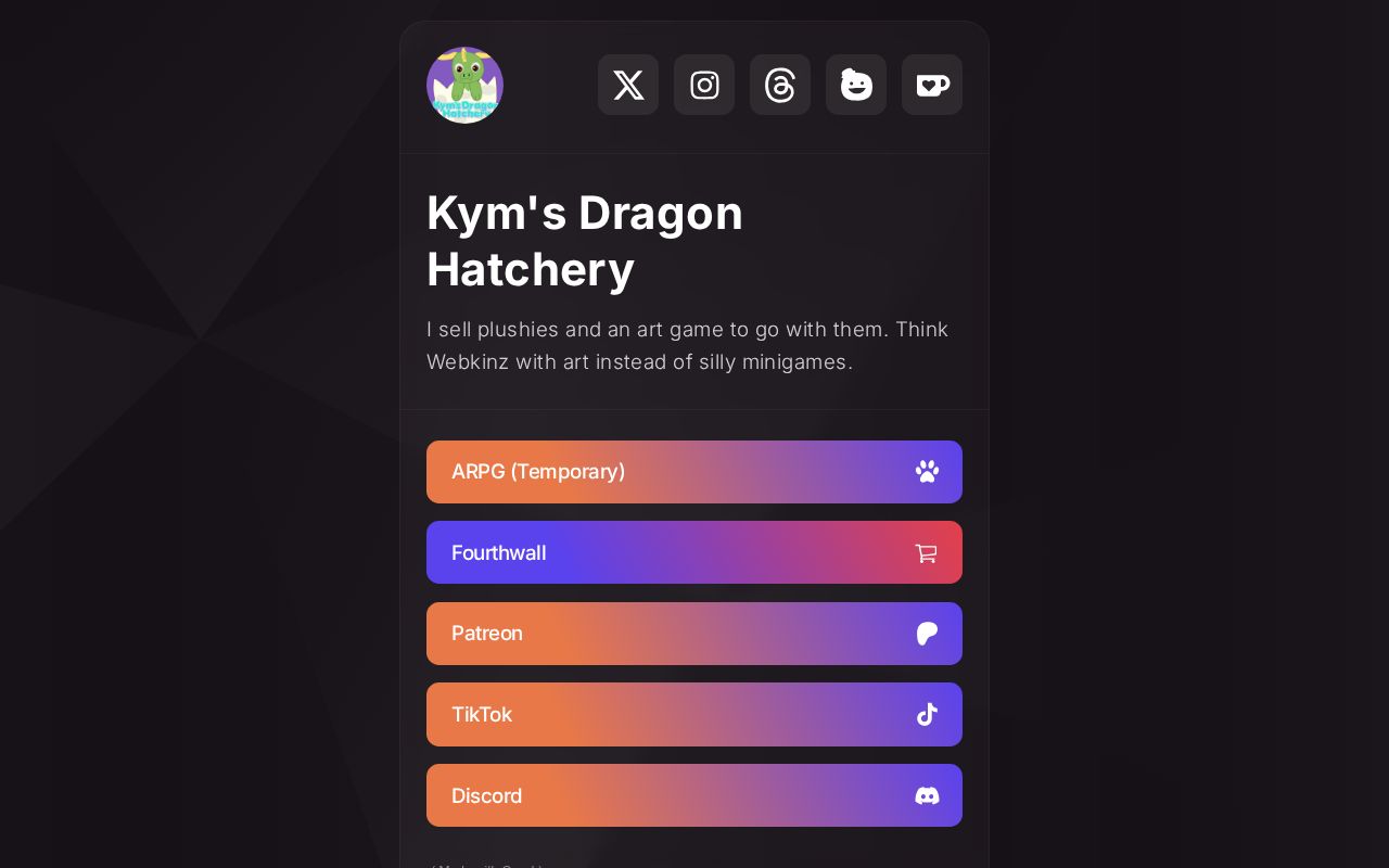 Kym's Dragon Hatchery